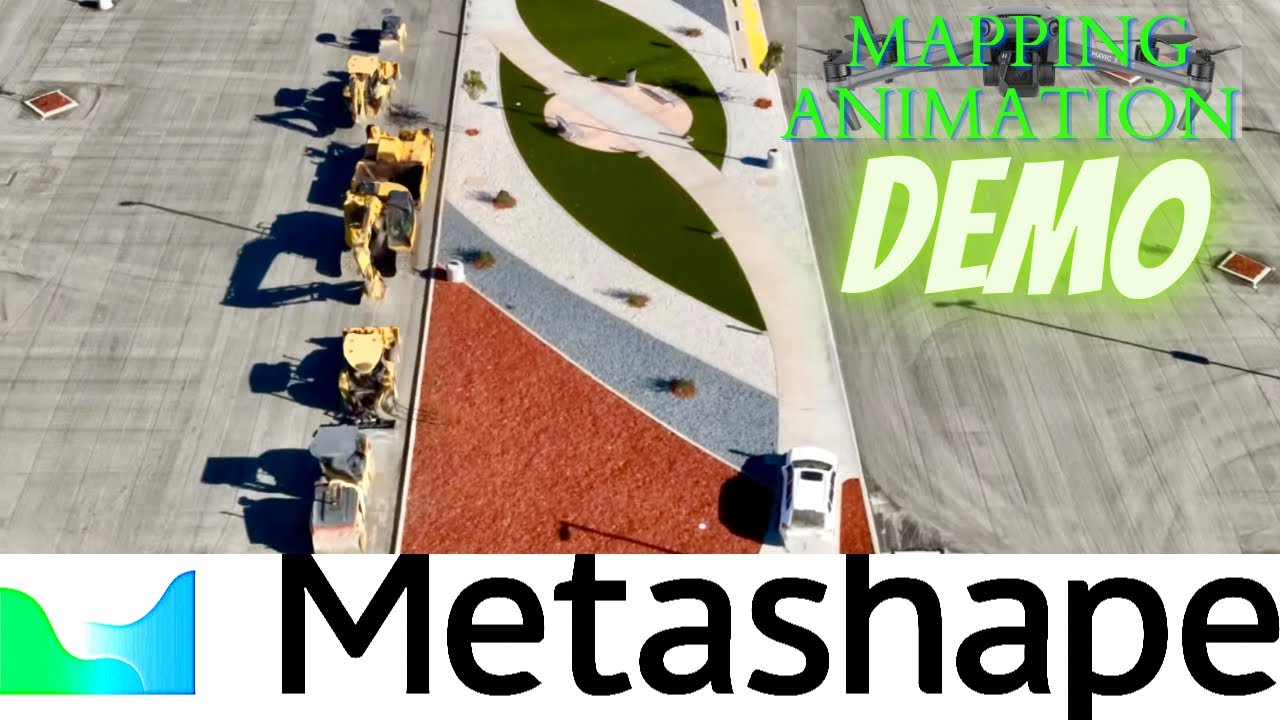 Agisoft Metashape | Mapping Animation-Demo | DJI Mavic 3 Enterprise - YouTube