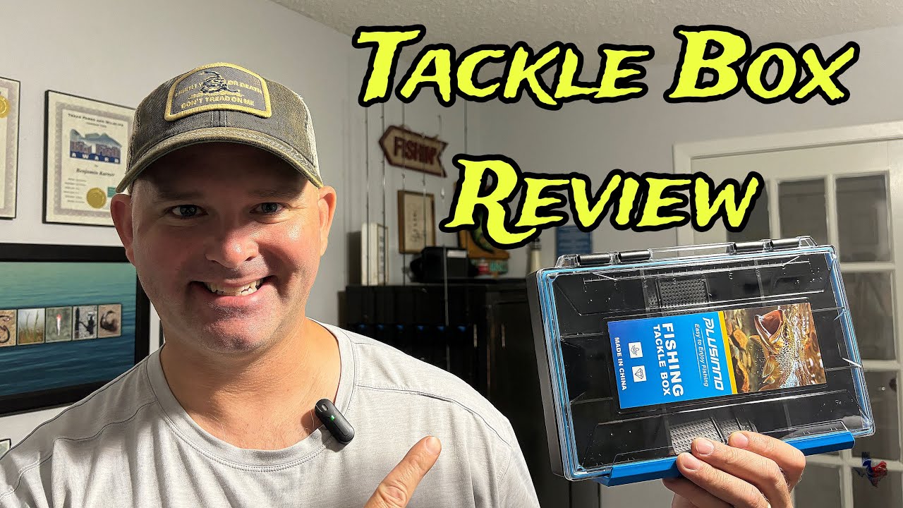 The Best Tackle Box? Plusinno Tackle Box Review - YouTube