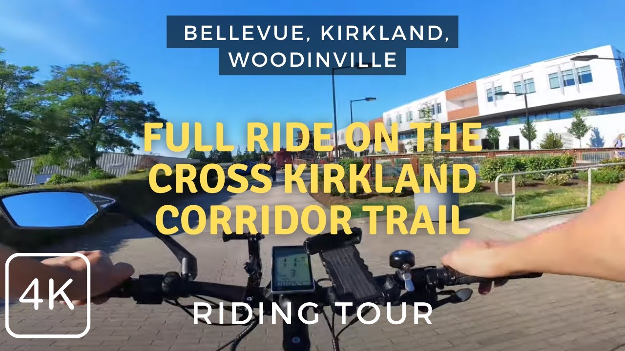 Full Ride on the Cross Kirkland Corridor Bike Trail: Bellevue to ...