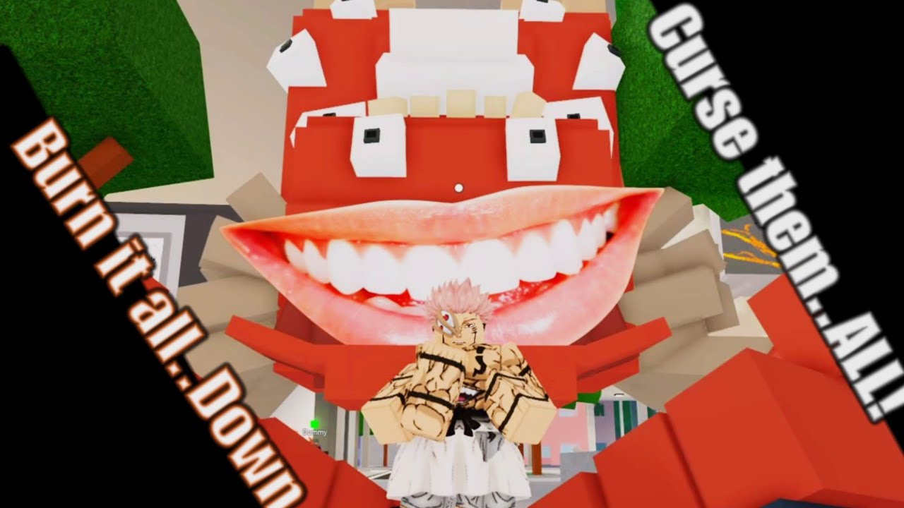 Bringing to life the Sukuna Raid in Jujutsu Shenanigans..with 4 friends ...