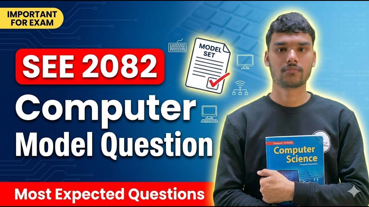 Grade 10 Computer Model Set Solution | SEE 2082 Computer Model Question ...