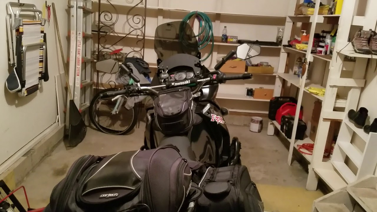 KLR 650 fully loaded Decked Out - YouTube