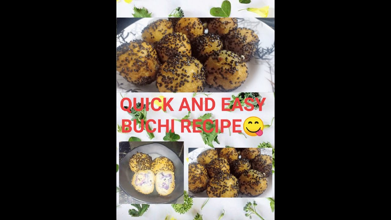 Buchi Recipe-Quick and Easy - YouTube