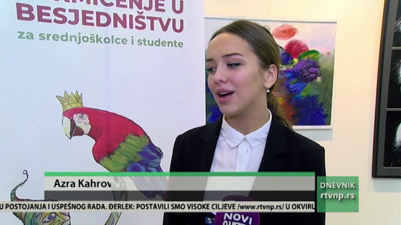 Azra Kahrović najbolja u besedništvu - YouTube