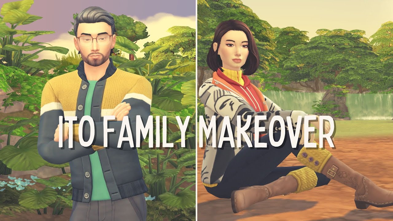 Ito Family Makeover - THE SIMS 4 - YouTube