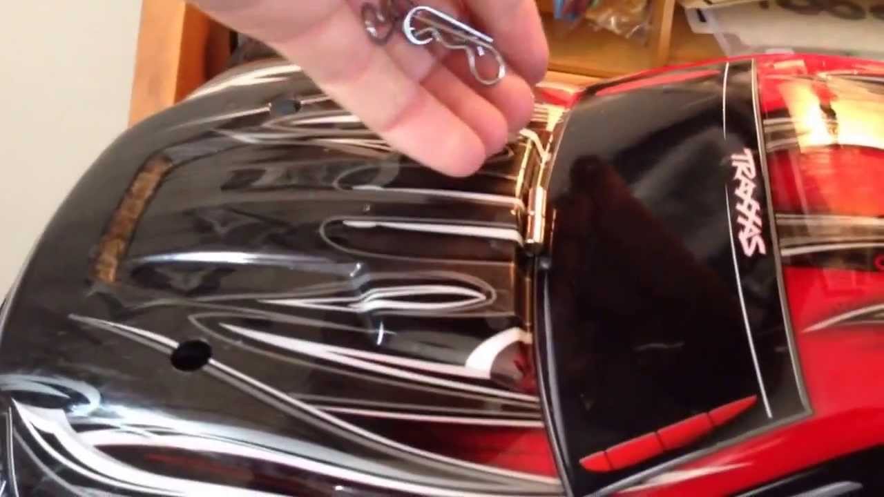 Traxxas Revo 3.3 mods works for any rc car body clip holder and glow ...