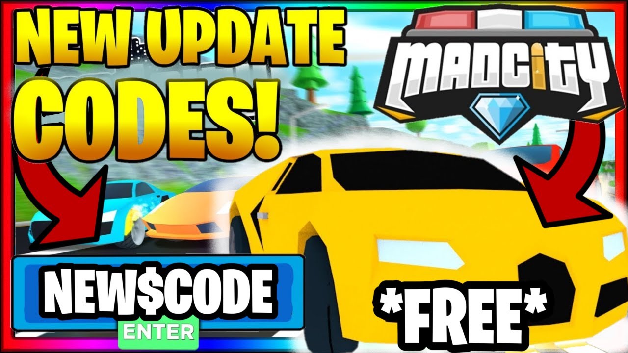 *NEW* All New Codes For Mad City! (NEW UPDATE CODES!) All working codes ...