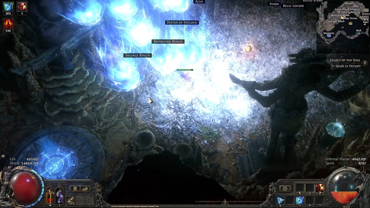 Path of Exile 2 Endgame Witch Demon Flask Comet Build Part 2 - YouTube