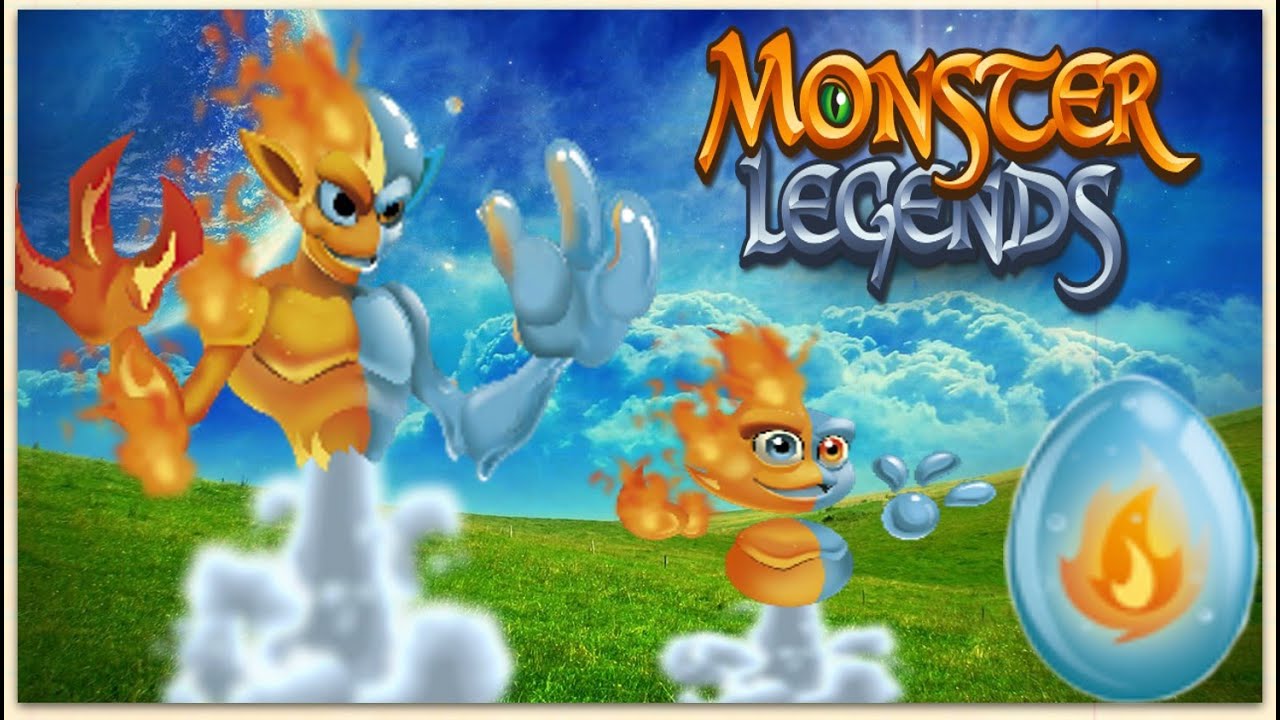 Monster Legends - Getting Aiden 100% (No Hack) - YouTube