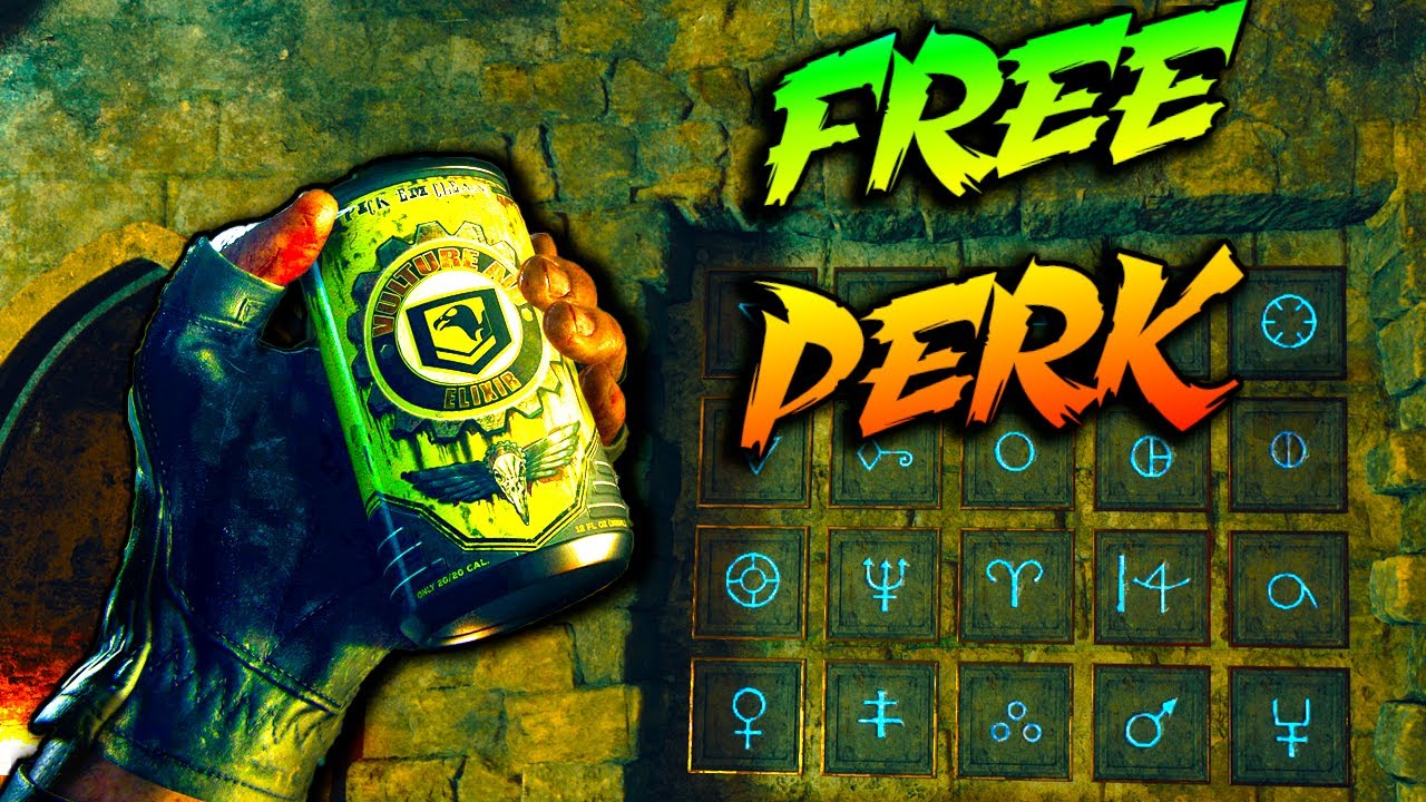 FREE PERK "PUZZLE" EASTER EGG - CITADELLE DES MORTS (BLACK OPS 6 ...