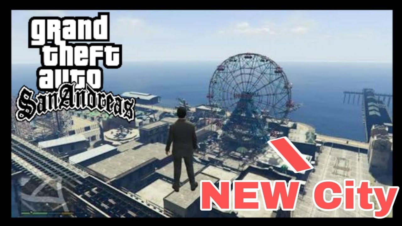 How to install New City mod in GTA SA - YouTube