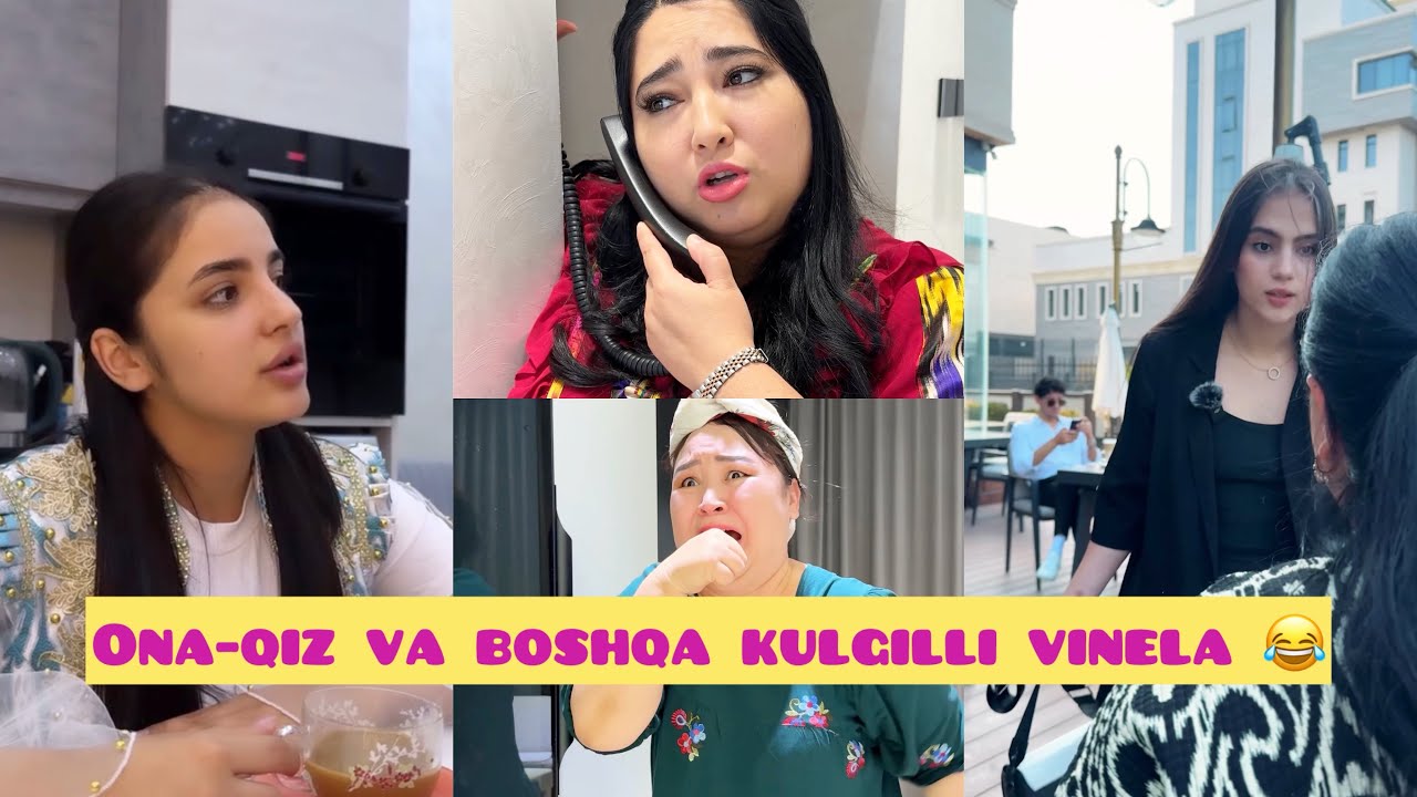 Yunetta Indira Aziza Max Fardan vinelari hayotiy kulgili - YouTube