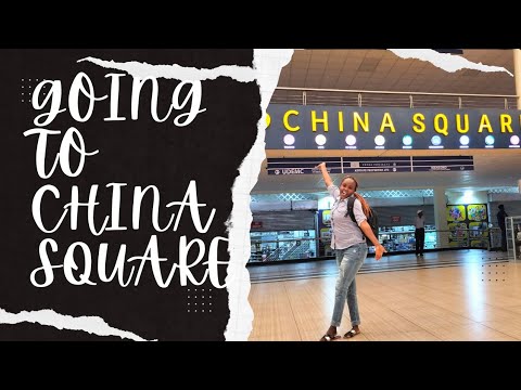 GOING TO CHINA SQUARE FOR THE FIRST TIME/ WHAT I BOUGHT/COMING BACK ...