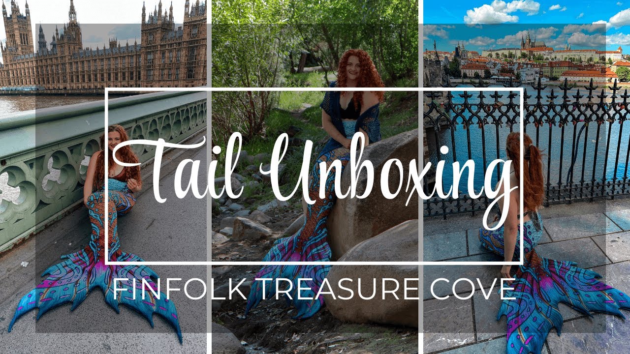 Unboxing Finfolk Fabric Tail: TREASURE COVE! - YouTube
