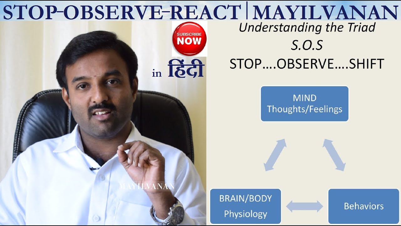 Stop-Observe-Shift | SOS or SOR | in Hindi हिंदी | Mayilvanan ...
