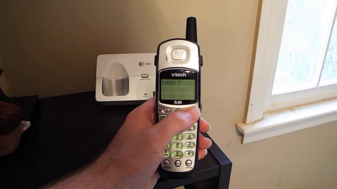 Ringtones on the Vtech IA5877 - YouTube