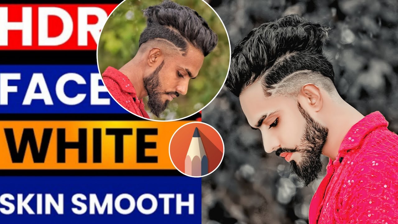HDR Face Smooth skin whitening Photo Editing || Autodesk Sketchbook ...