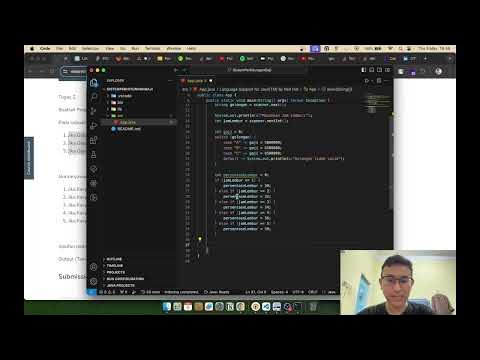 Pembuatan Program Java Sederhana: Sistem Penggajian Karyawan - YouTube
