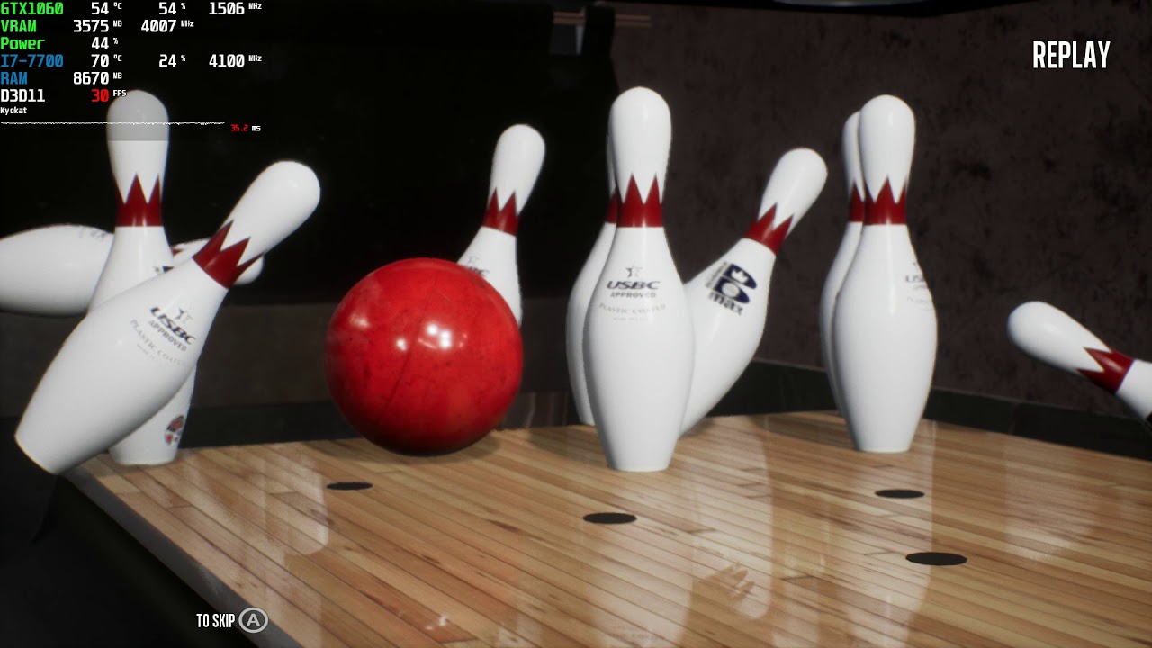 PBA Pro Bowling Gameplay PC | GTX 1060 Very High 1080p | 2019 Steam ...