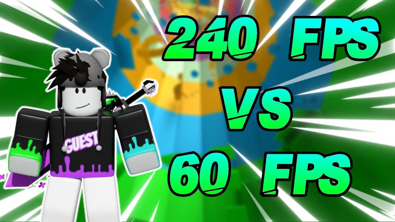 240 FPS vs 60 FPS [ROBLOX] - YouTube