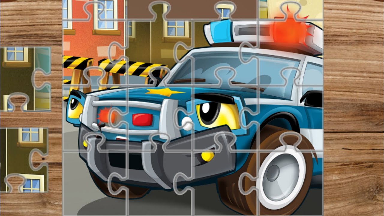 ASSEMBLING THE TROLLEY PUZZLE|montando quebra-cabeças de carros - YouTube