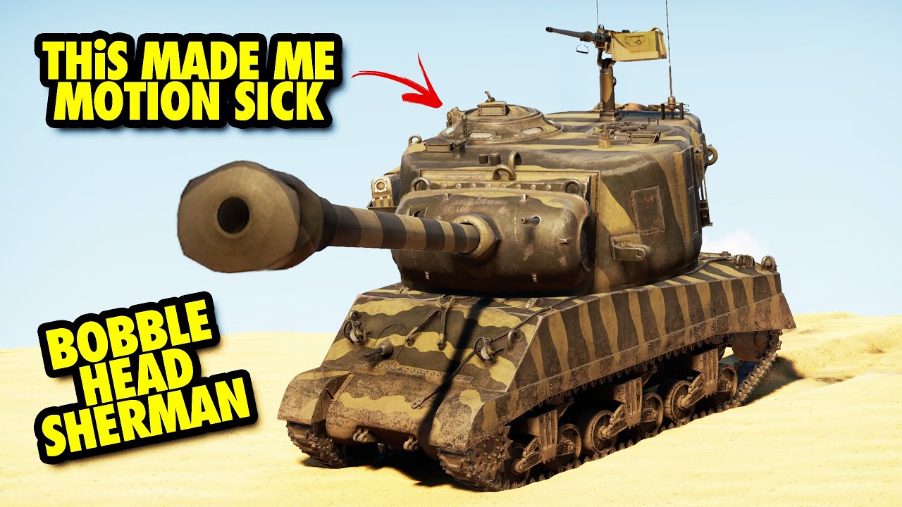 THE BOBBLE HEAD 90MM SHERMAN IS THE GOOFIEST THING - M4/T26 in War ...