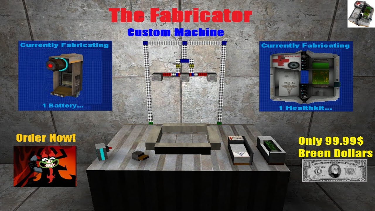 Half-Life 2: Custom Machine -The Fabricator - YouTube