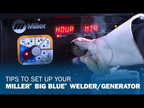 Big Blue® 400 Pro Engine-Driven Welder - MillerWelds