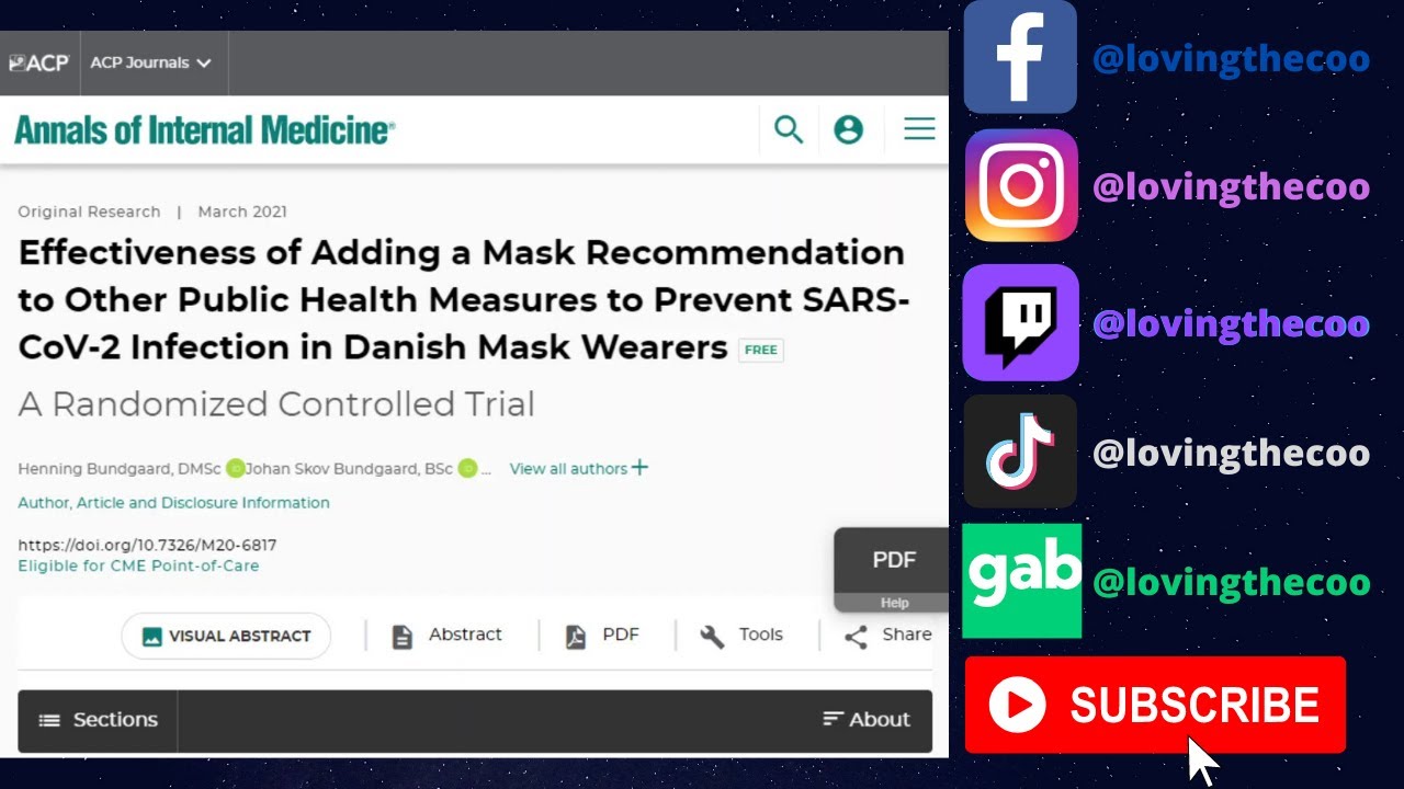 Covid 19 Danish Mask Study: Do Masks Work? - YouTube