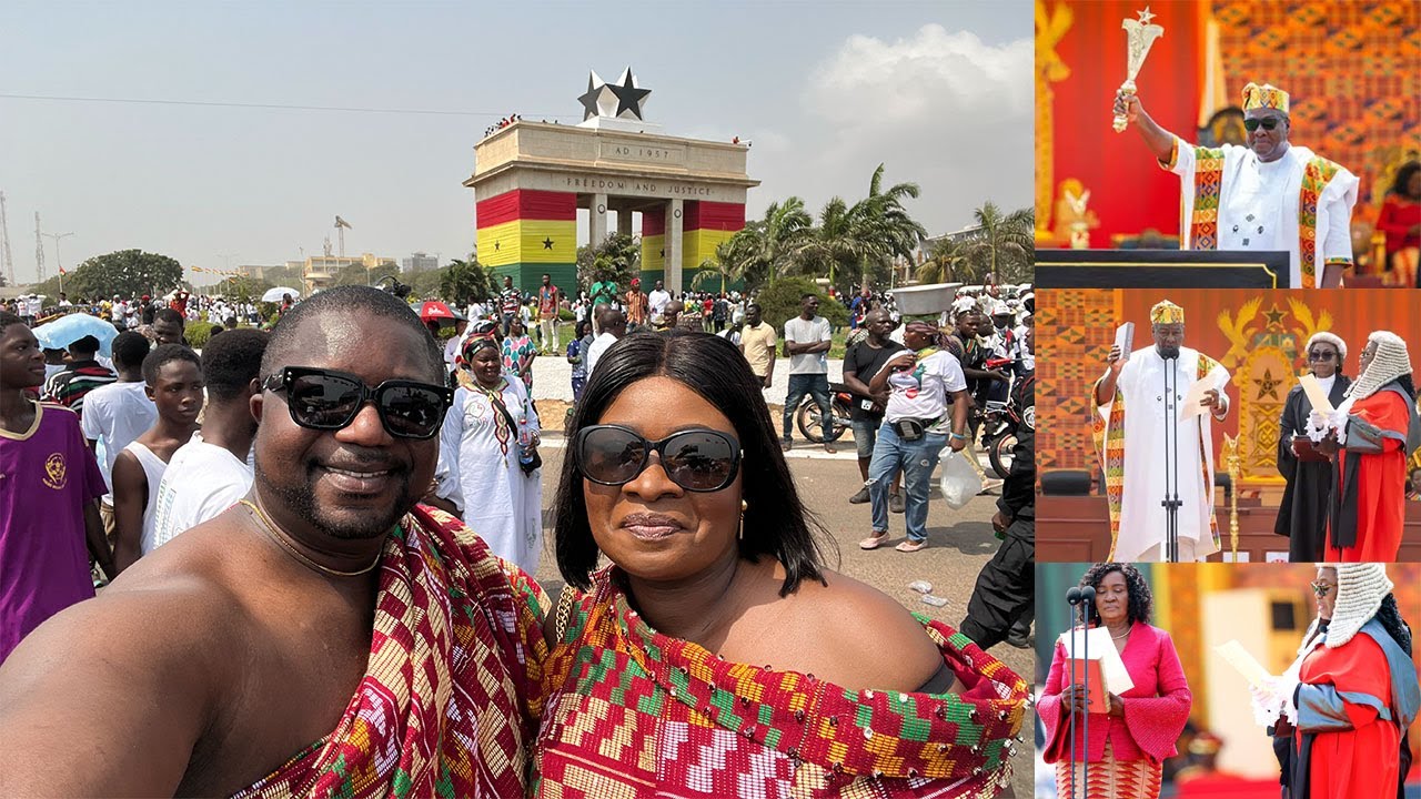 At the Ghana Presidential Inauguration Ceremony 2025 - YouTube