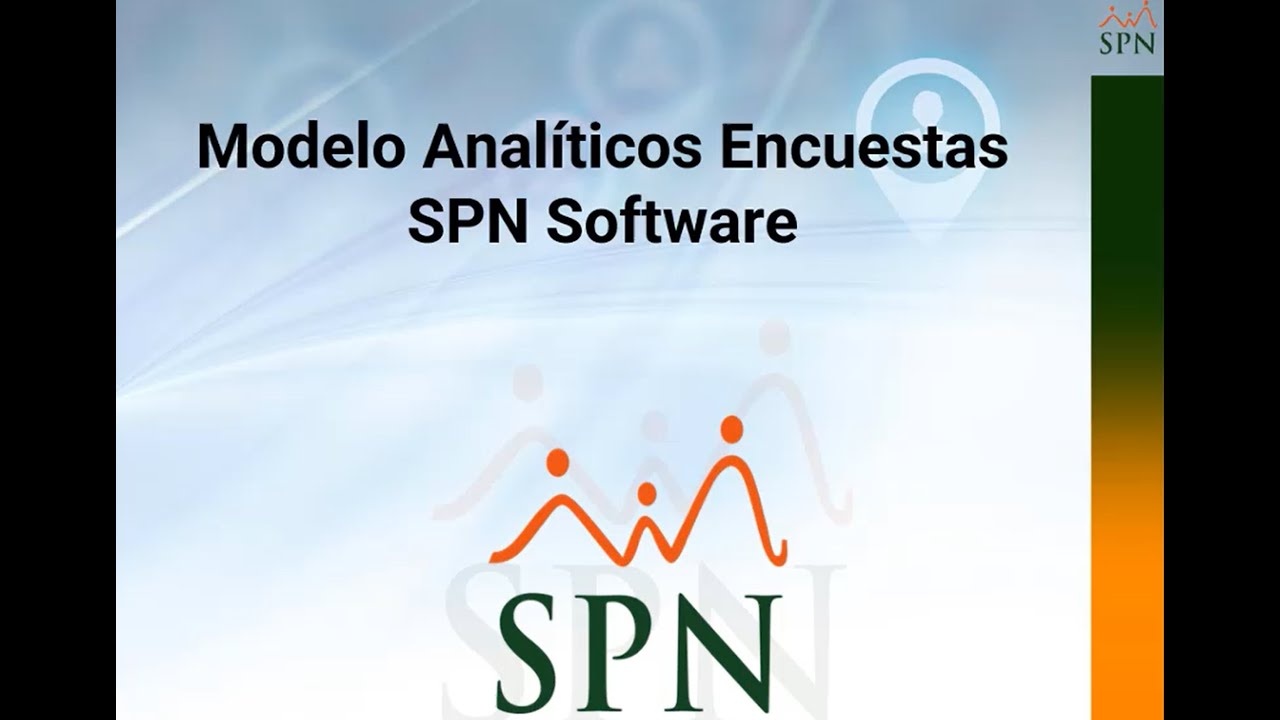 SPN - Modelos Analíticos Encuestas SPN Software - YouTube