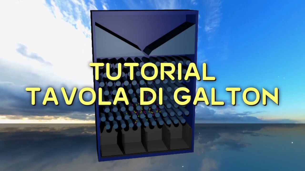 Tutorial tavola di Galton - YouTube