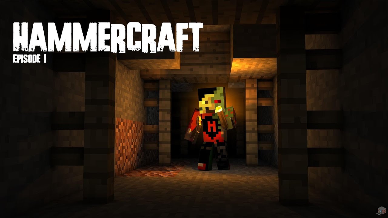 HammerCraft Episode 1 - Claiming my land! - YouTube