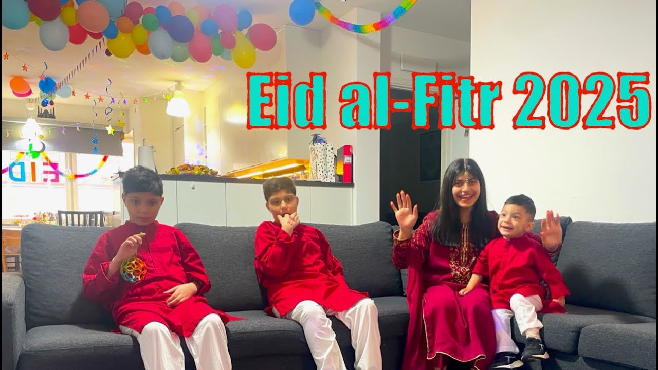 Eid-al-Fitr 2025 Celebration (day 1) | Twins Eid in Sweden - YouTube