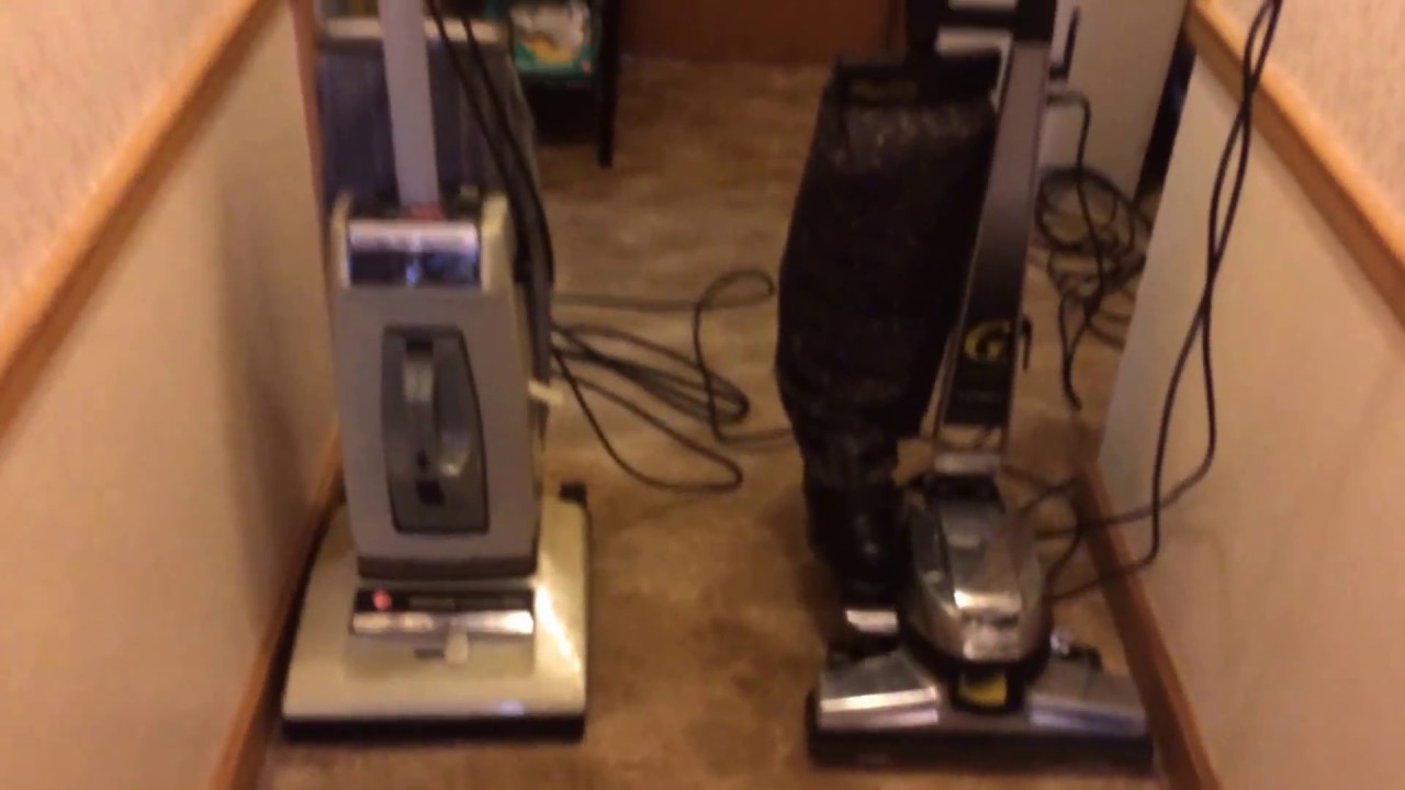 Hoover Concept Two Electronic Versus Kirby G6 - YouTube