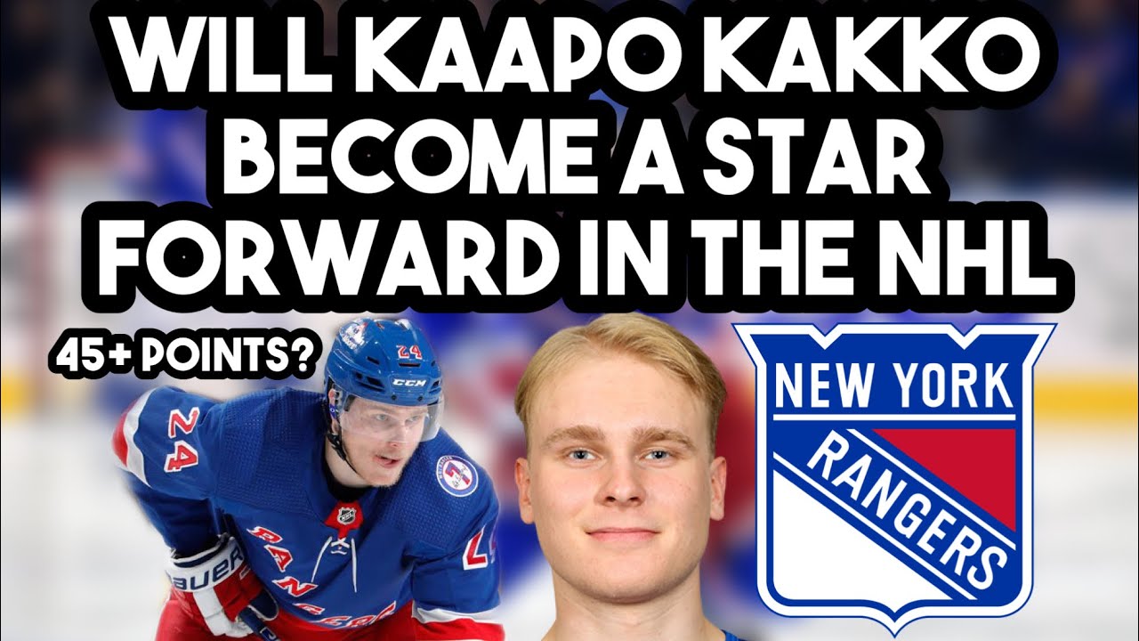 Will Kaapo Kakko Become a 2-Way Star Forward in The NHL? | New York ...