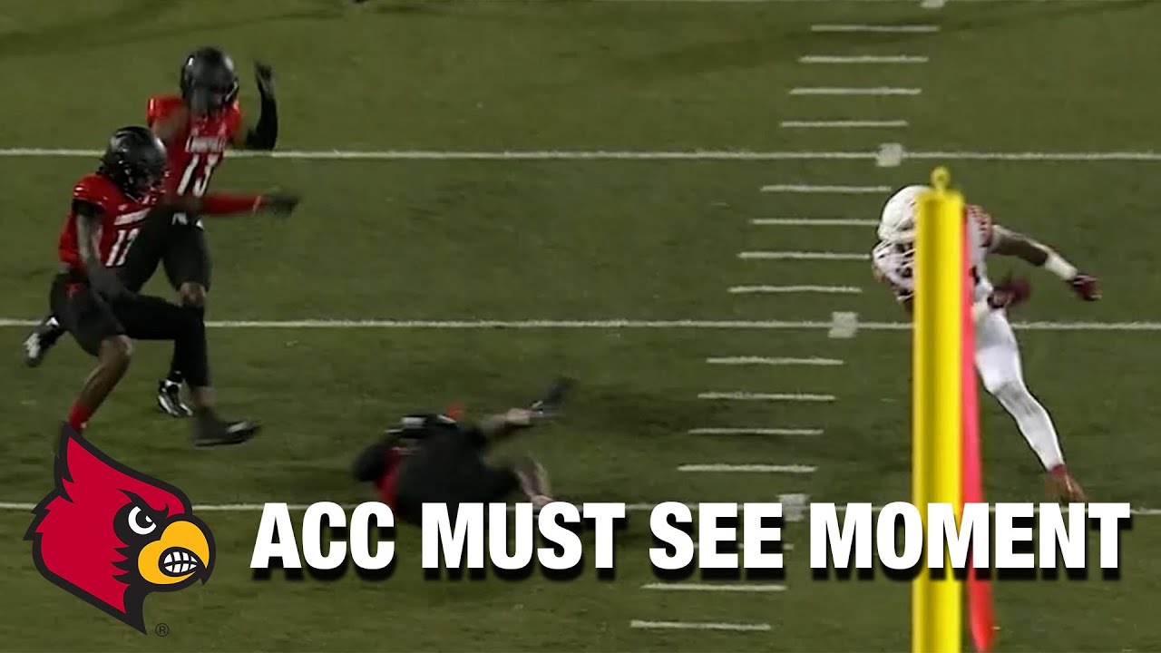 Louisville Rance Conner Gets The Pick Off The Defection | Must See ...
