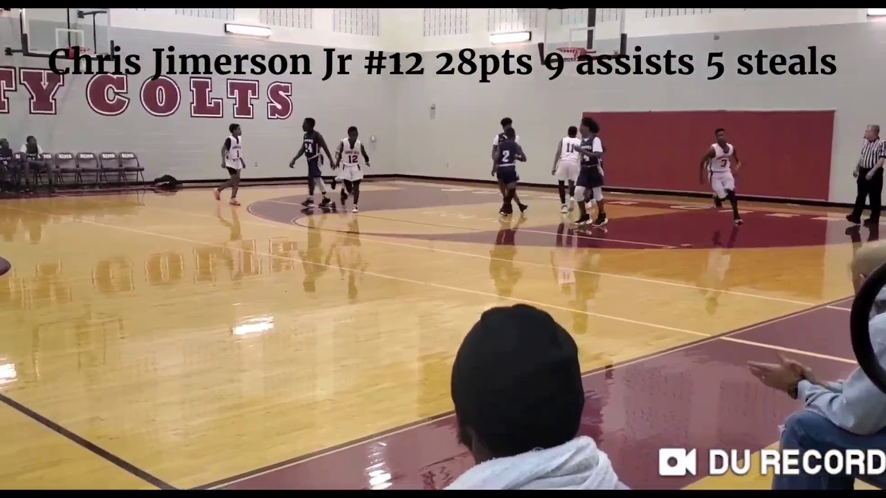 C/O 2025 Phnom Chris Jimerson Jr #12 6th, 7th grade basketball game ...