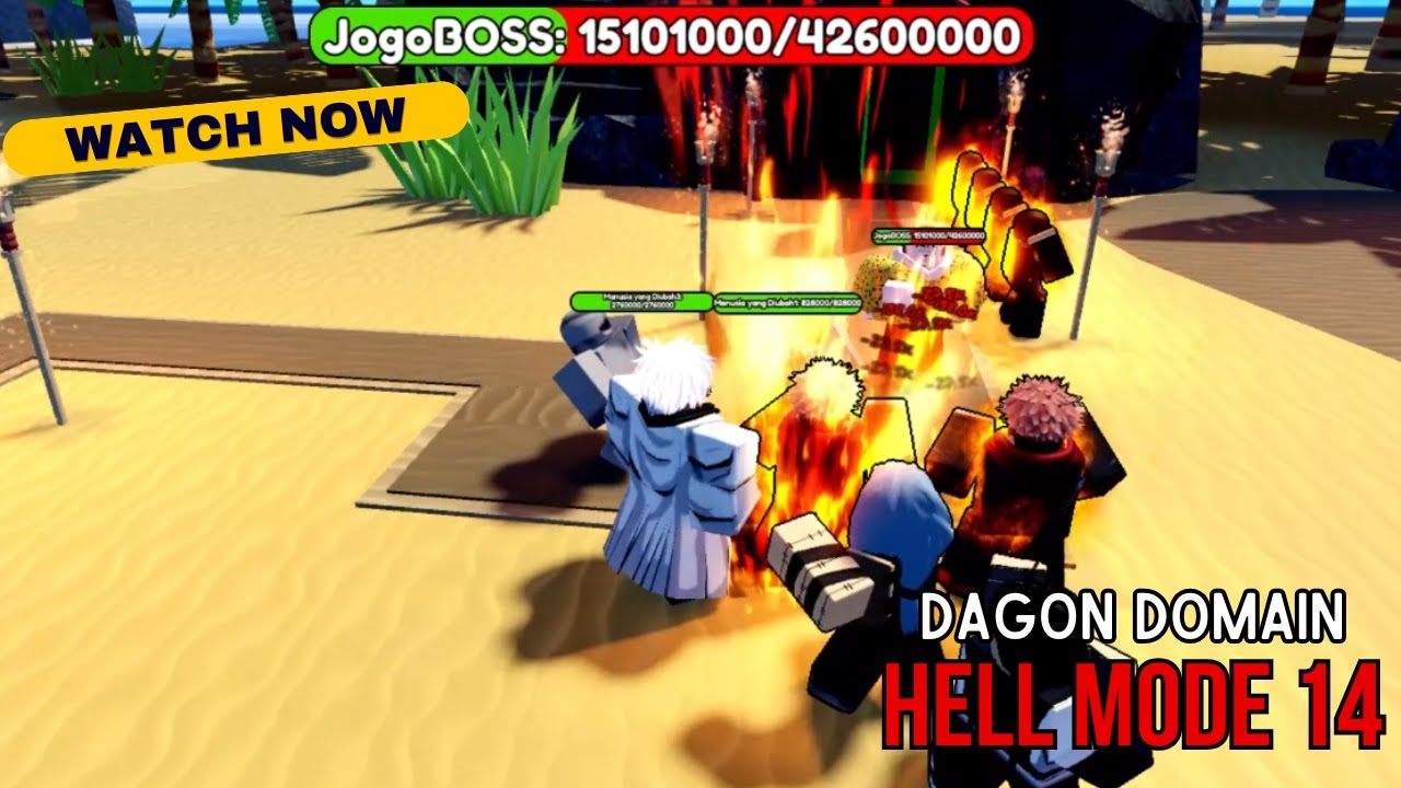 Hell Mode 14 - Dagon Domain - Sorcerer Tower Defense - Roblox - YouTube