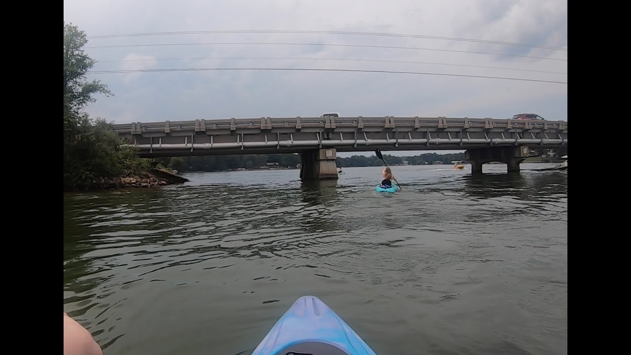 Kayaking at Lake Norman, NC - YouTube