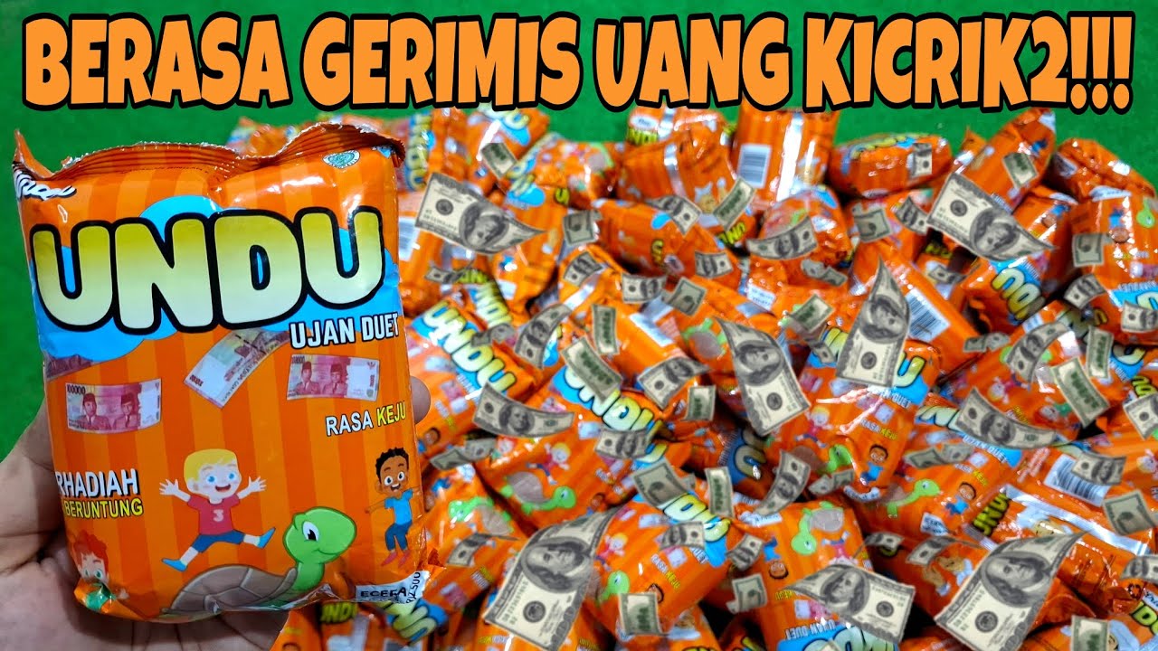 HUWAW!!! BERASA GERIMIS DUIT KICRIK2!!! UNBOXING CIKI UNDU ORANGE ...