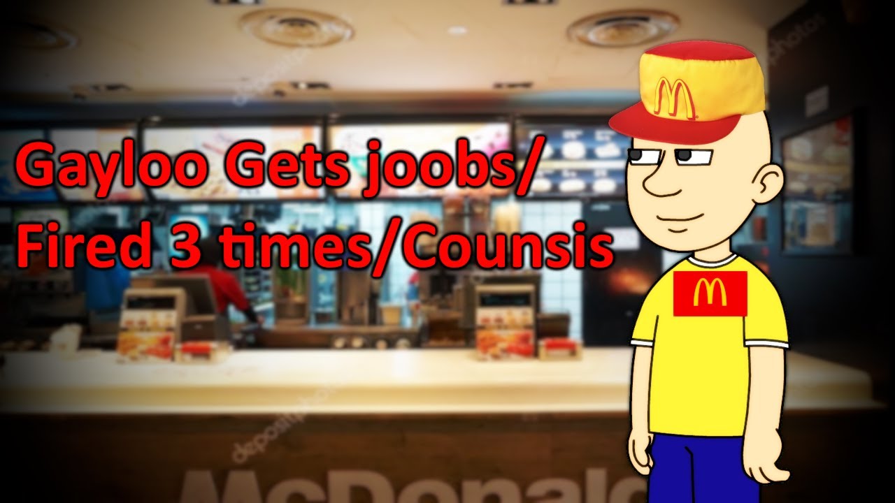 Gayloo gets fired from 2 joobs/counsis (LAZINESS) - YouTube