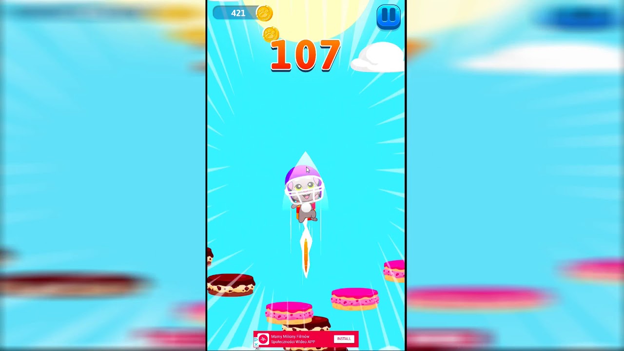 Talking Tom Cake Jump Gameplay 5 - Talking Tom Cook - YouTube