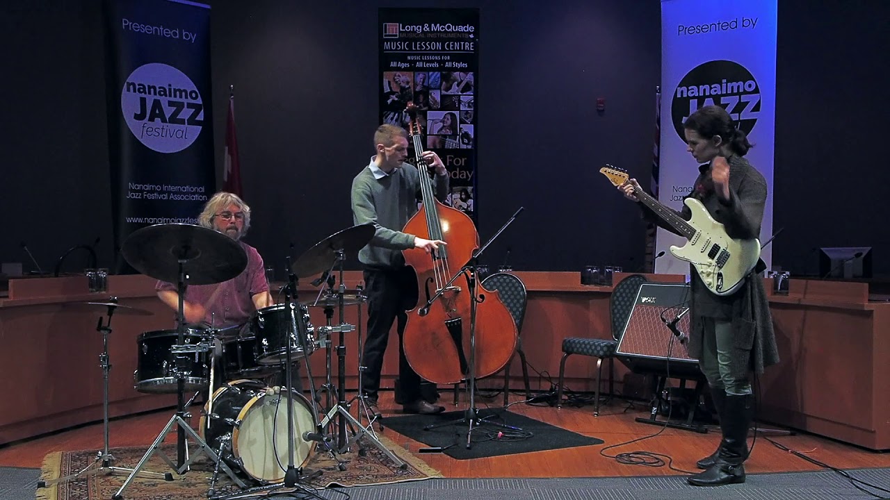 March29 Astrid Lyre - Guitar On Fire Jazz Trio with James McRae & Brock ...