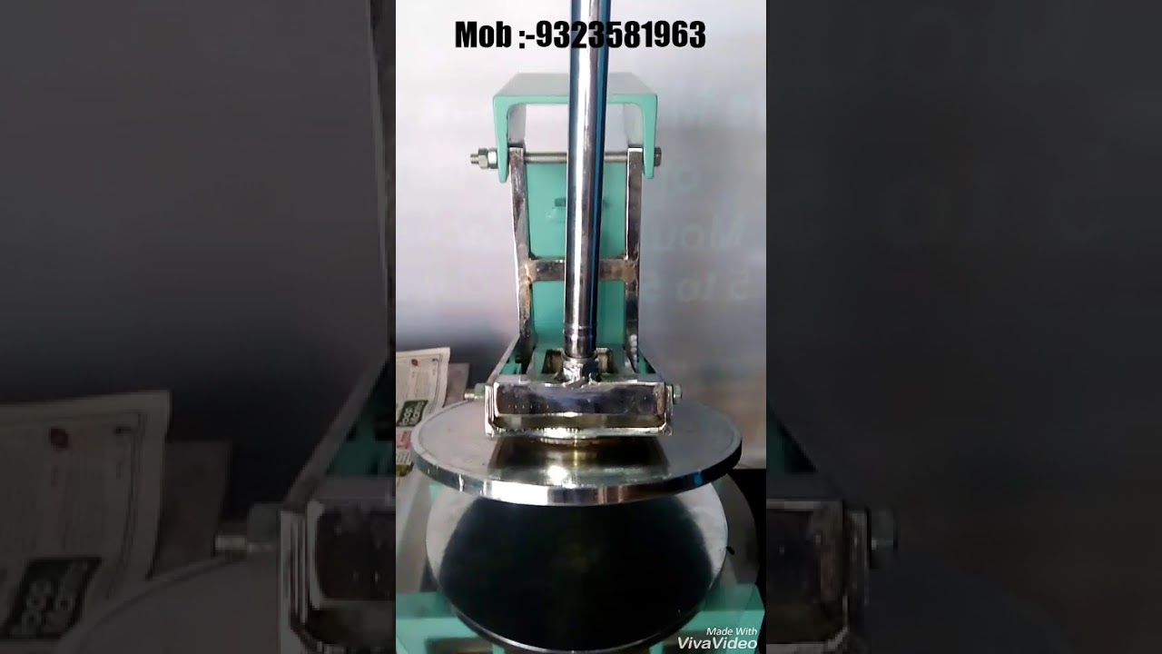 Manual Bhakri Making Machine - YouTube