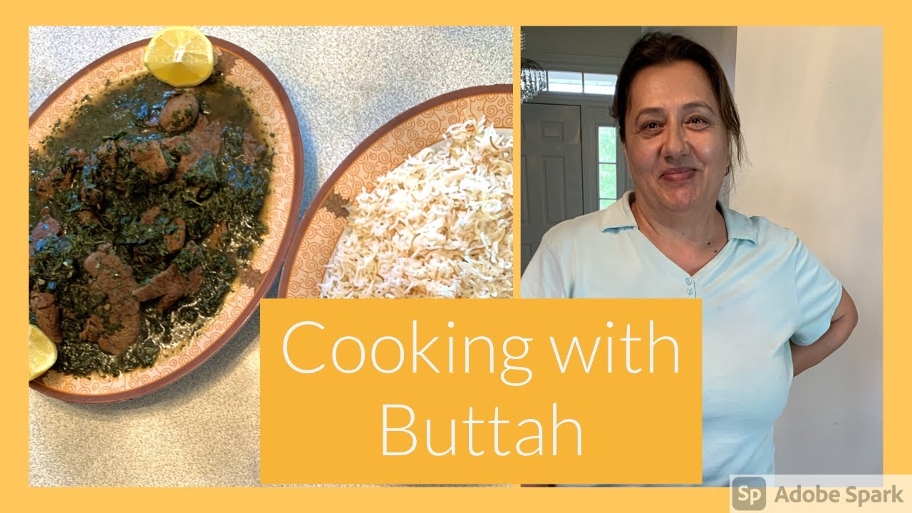 Cooking with Buttah| Molokhia Authentic Middle Eastern Food - YouTube