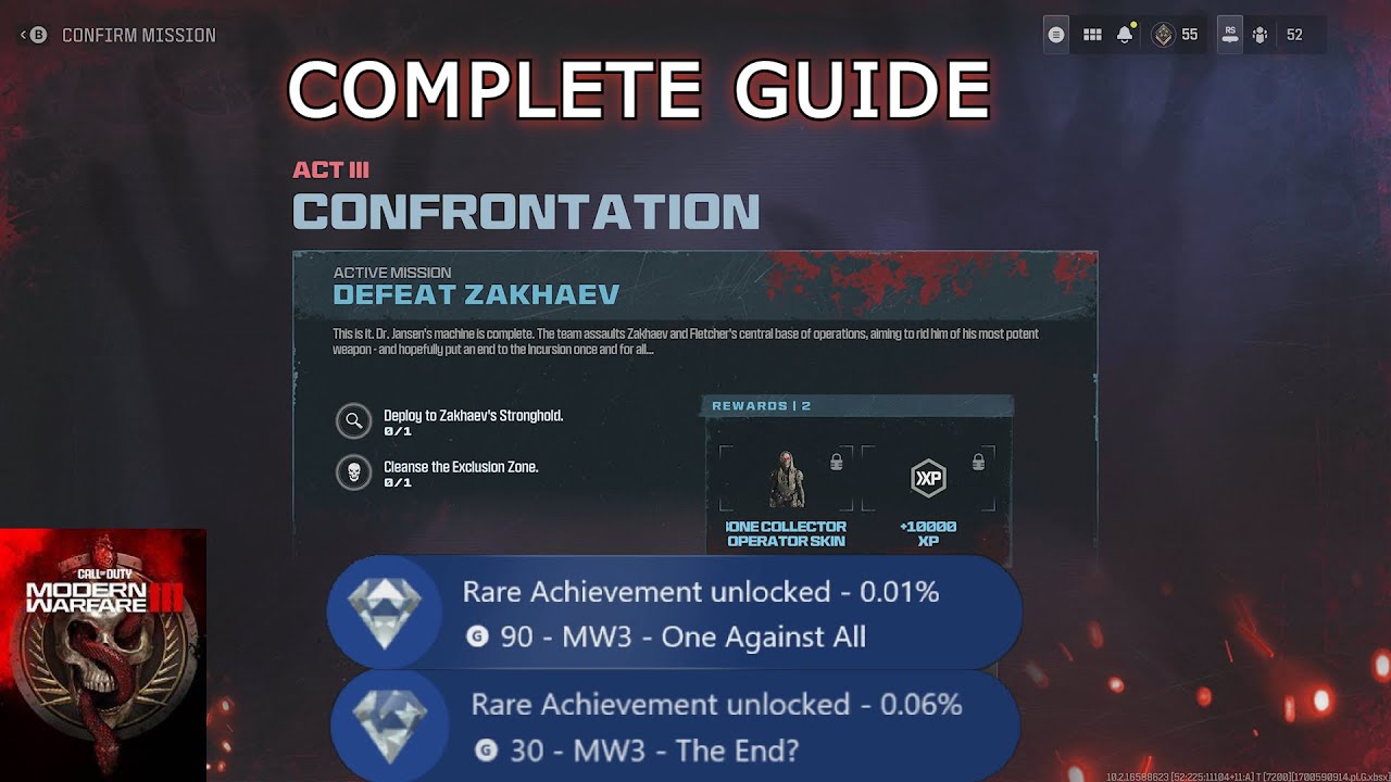 Call of Duty: MWZ Confrontation walkthrough - YouTube