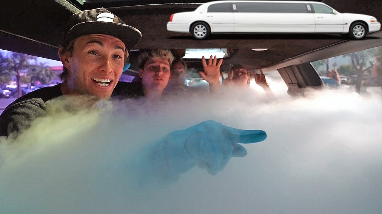 500LBS of DRY ICE in LIMOUSINE! *Satisfying Experiment* - YouTube