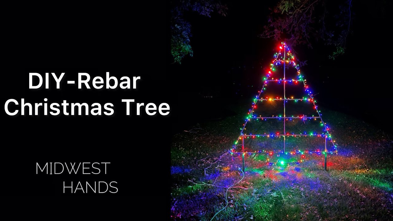 DIY-Rebar Christmas Tree - YouTube