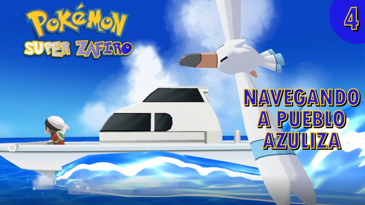 NAVEGAMOS A PUEBLO AZULIZA - Randomlocke Super Zafiro Ep 4 - YouTube